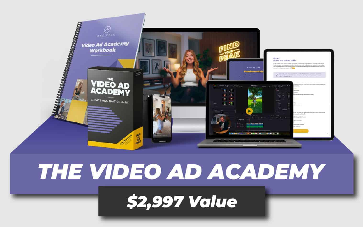 Download The Video Ad Academy by One Peak Creative Today
