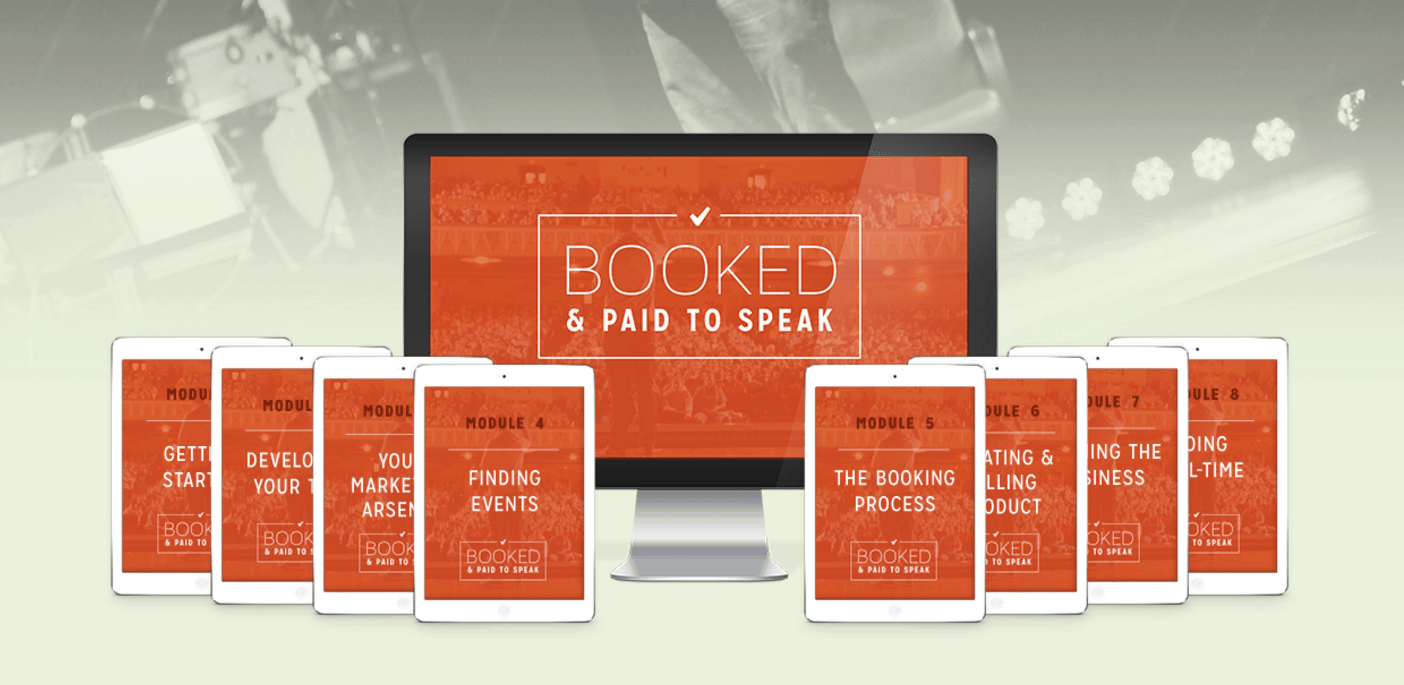 Download Booked & Paid to Speak 2.0 by Grant Baldwin Today
