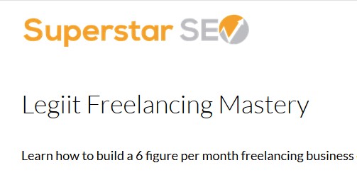 Download Legiit Freelancing Mastery by Superstarseo Today
