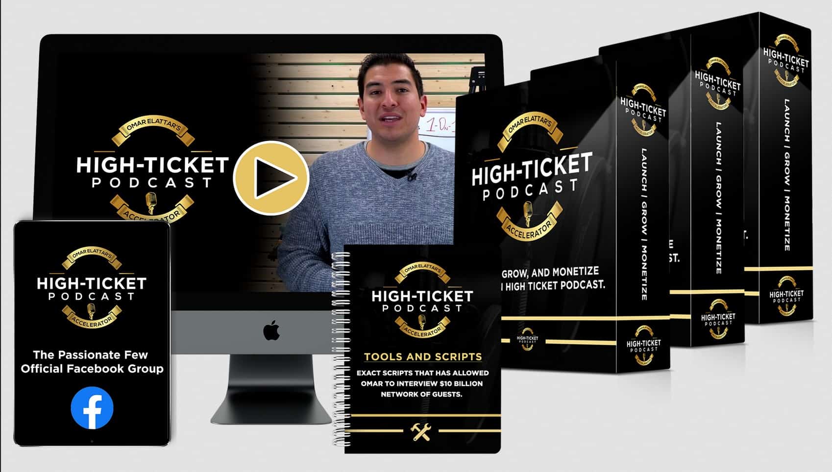 Download High Ticket Podcast Accelerator by Omar Elattar Today