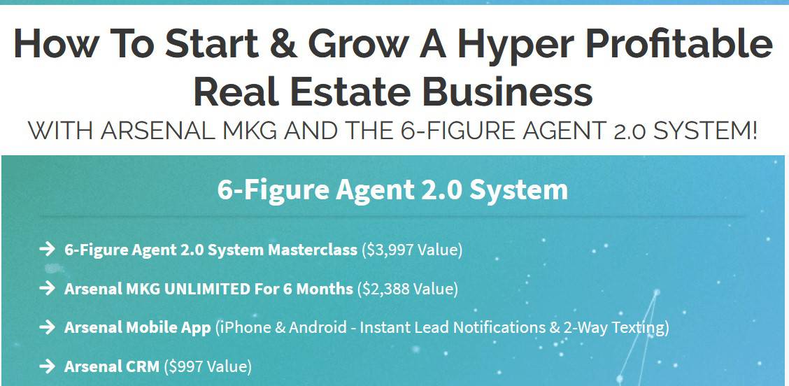 Download The 6-Figure Agent 2.0 System by Jason Wardrop Today