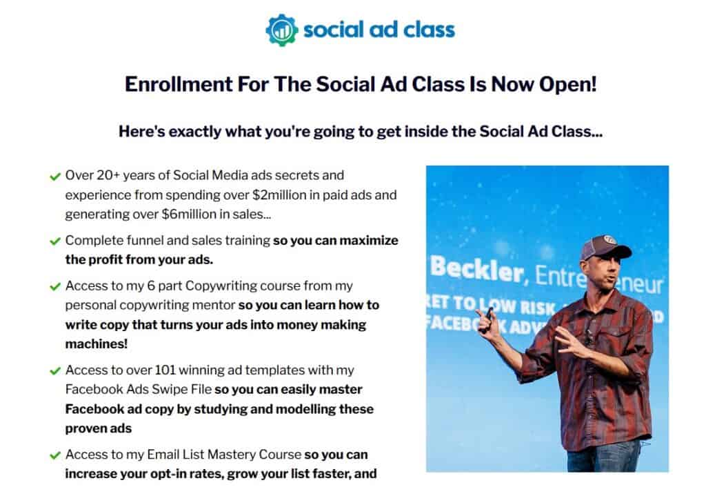 Download The Social Ad Class by Miles Beckler Today