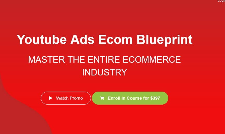 Download Youtube Ads Ecom Blueprint by Ricky Hayes Today