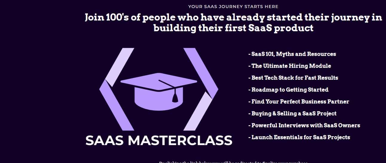 Download The SaaS Masterclass Today