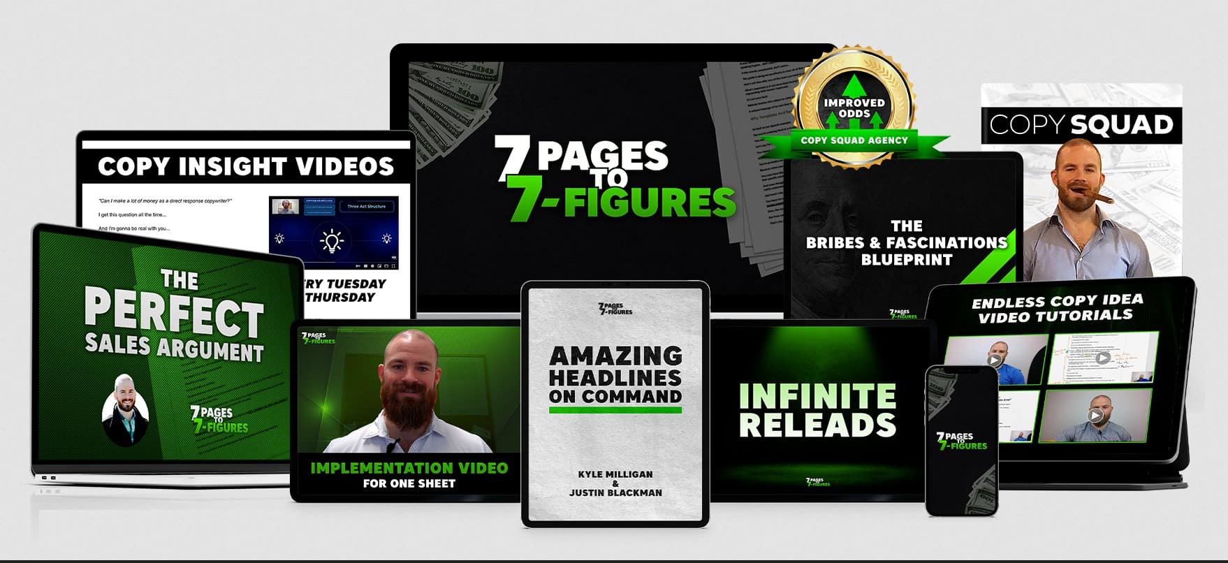 Download 7 Pages to 7-Figures by Kyle Milligan Today