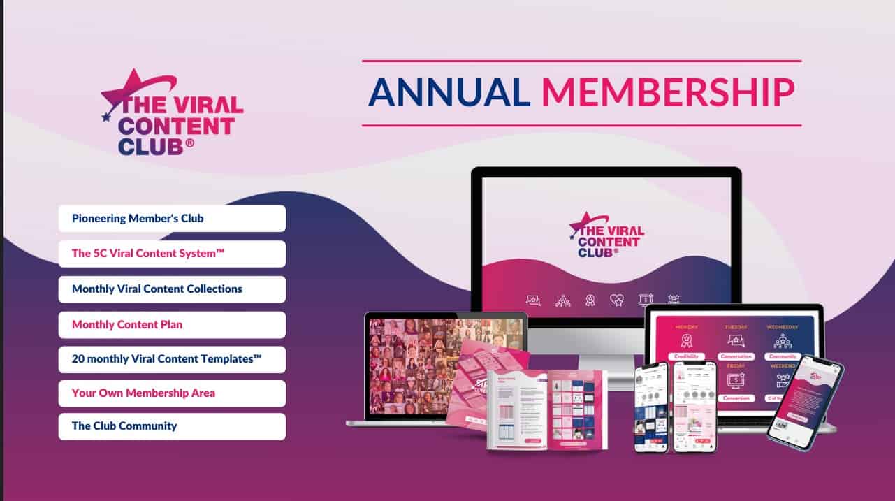 Download The Viral Content Club 18 Months Included by Katya Varbanova Today