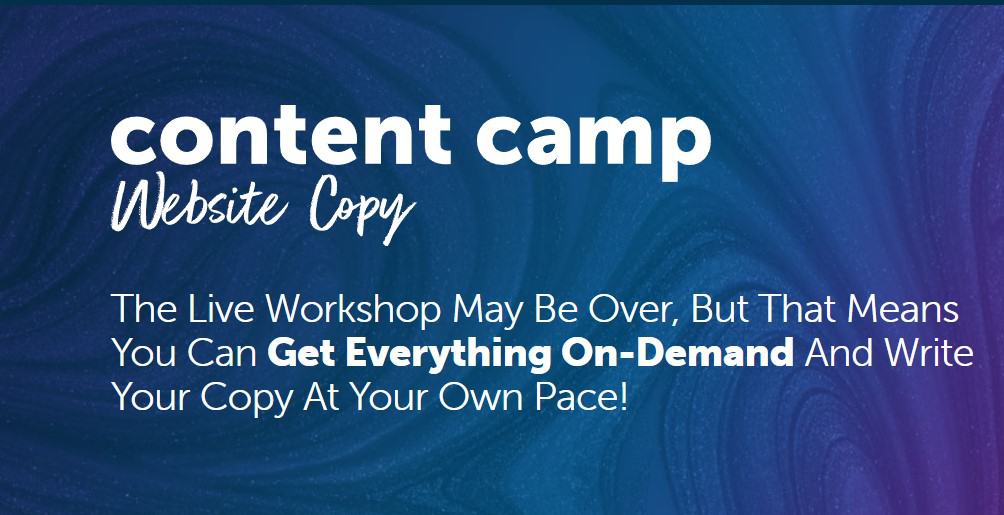 Download Content Camp Website Copy 2022 by Jennifer Bourn Today