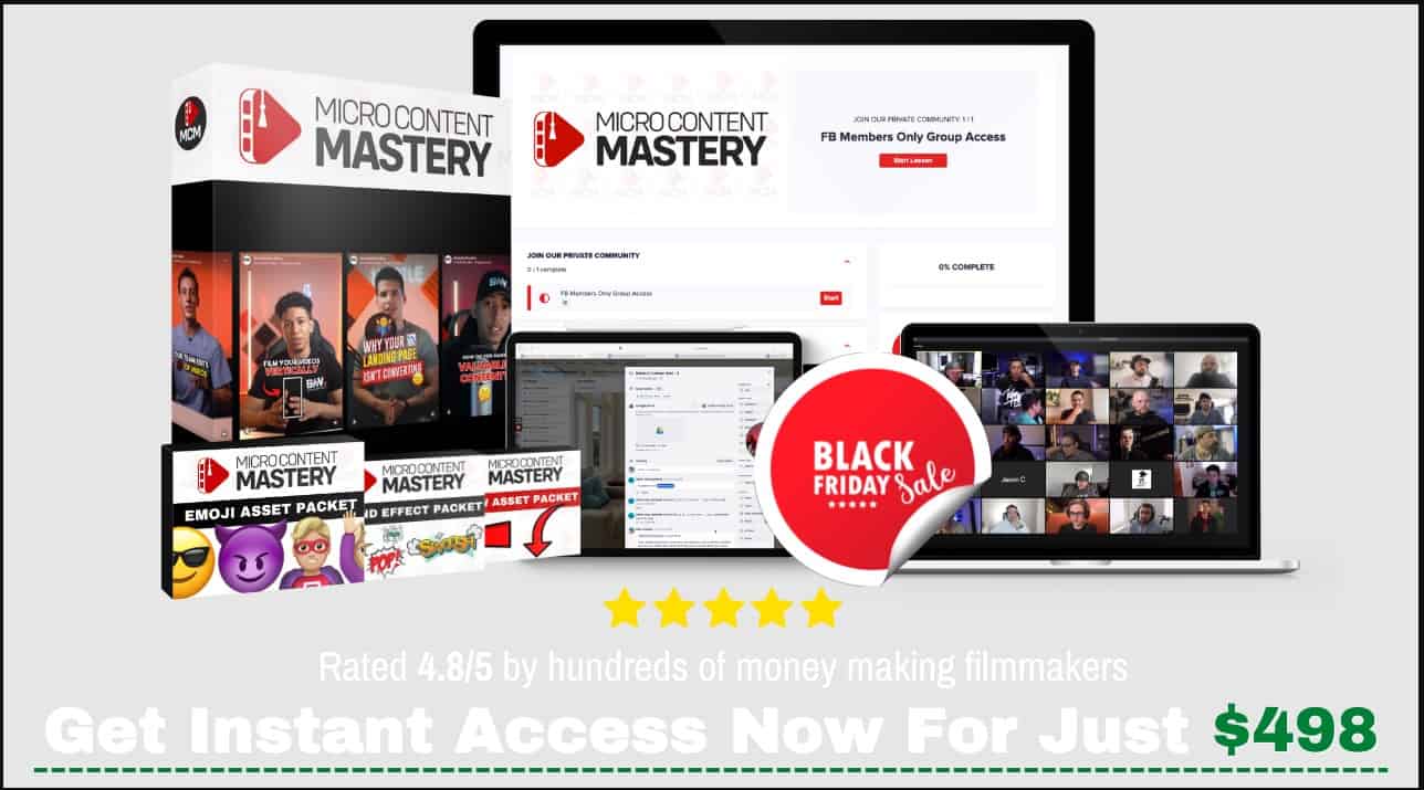Download Micro Content Mastery by The Real Deal Video Strategist Club Today